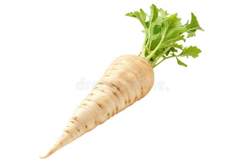 Parsnip Root Vegetable Isolated on a White Background Stock Photo ...
