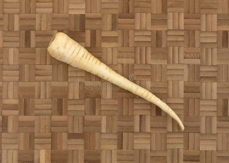 Parsnip on a Wood Cutting Board Stock Photo - Image of tuberous ...