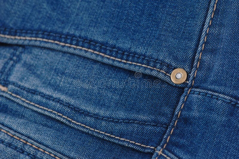 Jeans close up stock image. Image of stack, rivet, canvas - 124471431