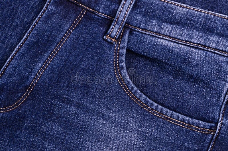 Part of blue jeans stock image. Image of garment, country - 262686863