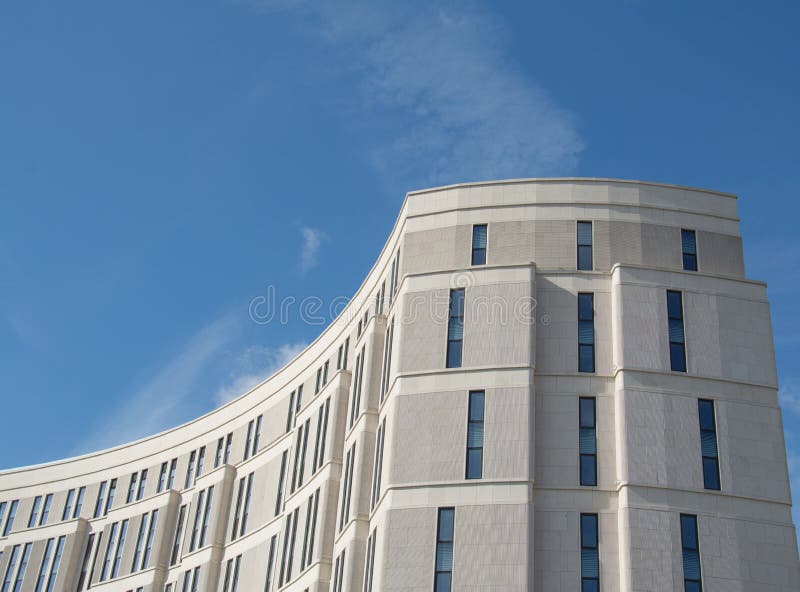 Part building modern stock image. Image of office, exit - 126574203