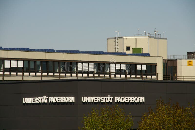 Paderborn, Northrine Westfalia, Germany, 10.05.2016, University of ...