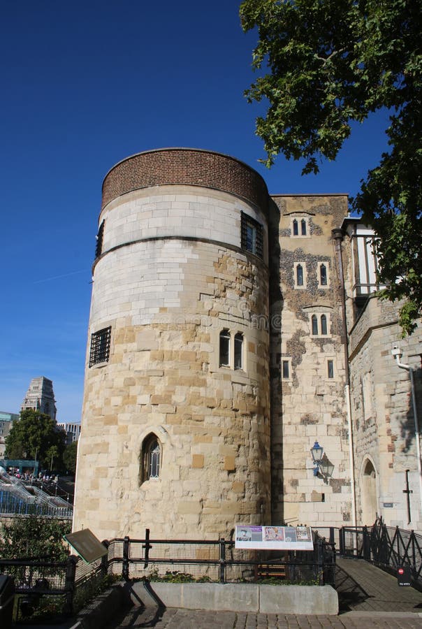 Part of Byward Tower, Tower of London Editorial Photo - Image of ...