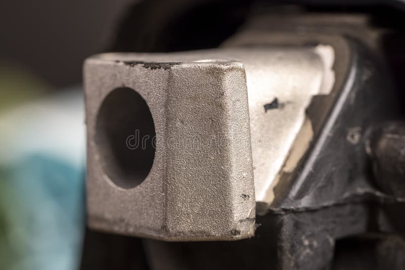 Part of the Car Engine Mounting Part Stock Photo - Image of equipment ...