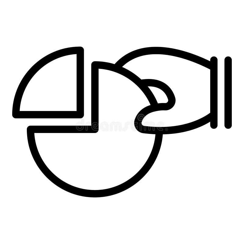 Contribution Icon Outline Style. Thin Line Creative Contribution Icon ...