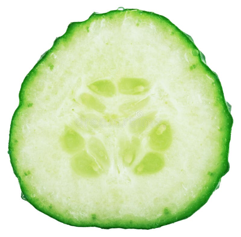 Tranche de concombre photo stock. Image du sain, découpage - 88975084