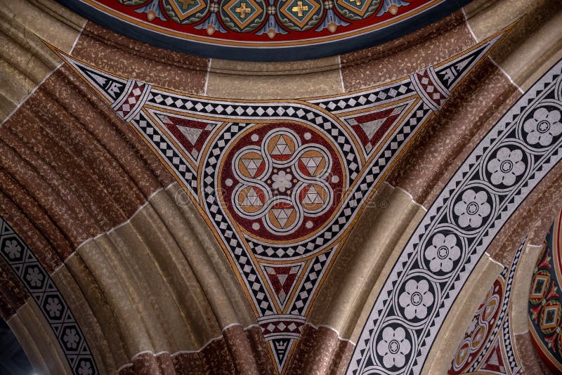 Part of the Decor and the Material from Which it is Made Stock Image ...