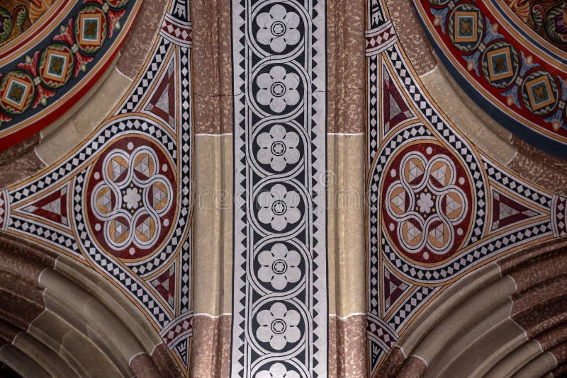 Part of the Decor and the Material from Which it is Made Stock Image ...