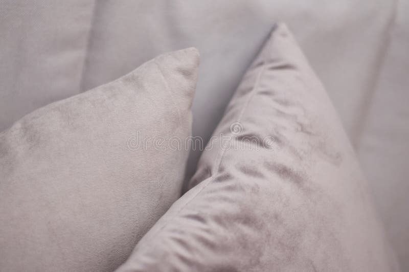 Part of the Decorative Pillow in Beige Colour. Decorative Pillow ...