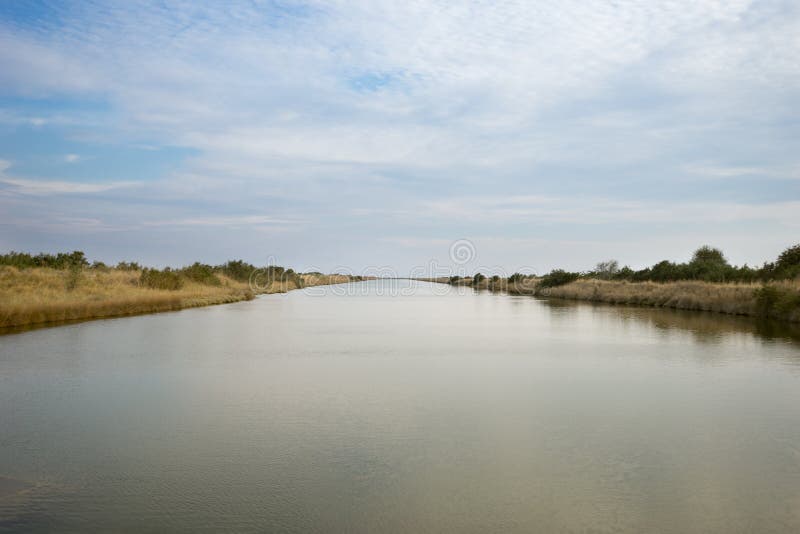 Part of the Delta of River Evros, Greece Stock Image - Image of view ...