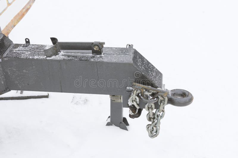 Trailer Coupling Device for Boat Transportation Stock Photo - Image of ...