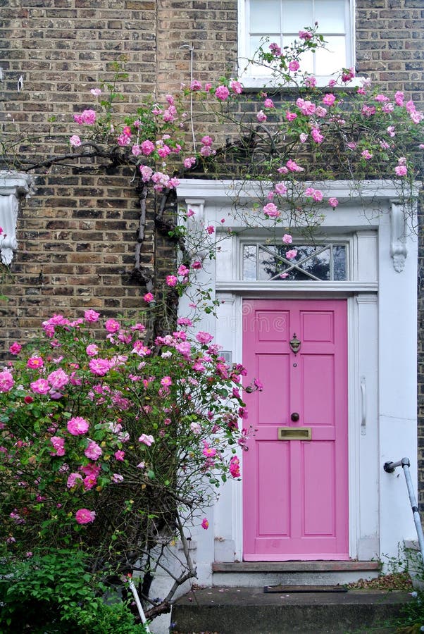 Pink door stock photo. Image of pink, bright, tropical - 355800