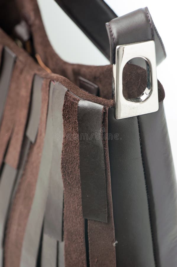 Part of female bag stock image. Image of isolated, buckle - 35398417