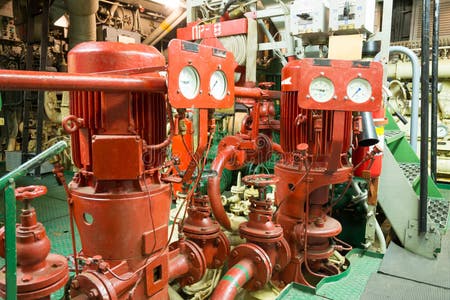Part of Fire Sprinkler System Stock Image - Image of engine, sprinkle ...
