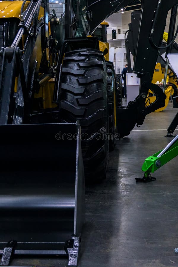 Part of a Front Loader, a Type of Heavy Construction Equipment. the ...