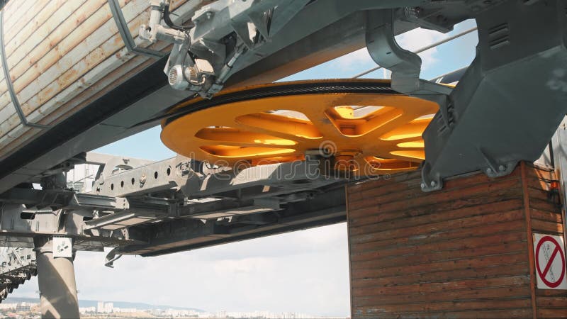 Part of the Funicular System S Operating Mechanism is the Cable Winding ...