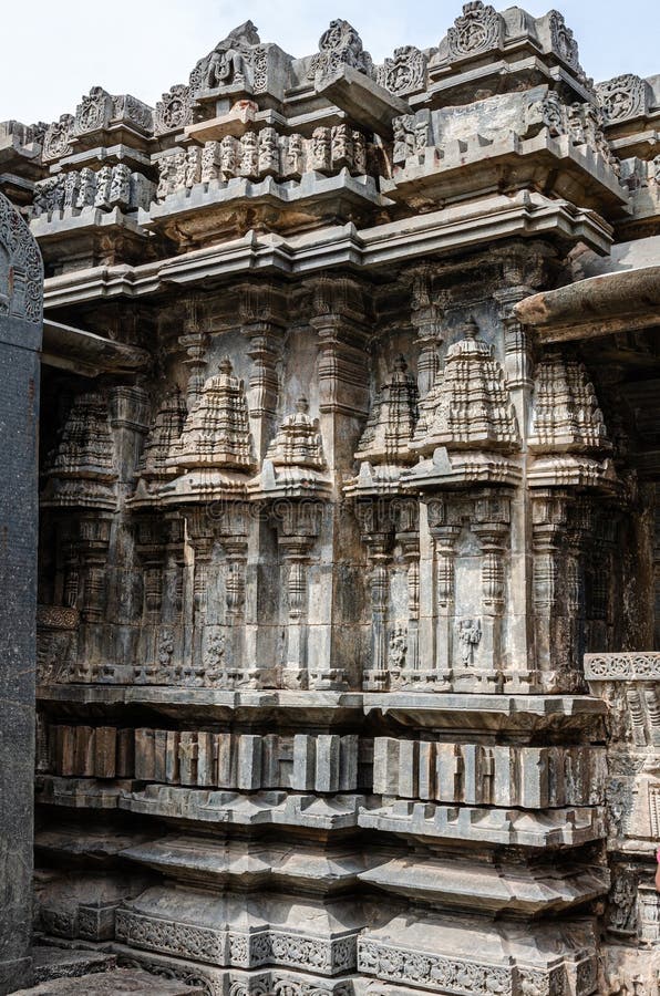 Part of the Harihareshwara Temple in Harihar, India Stock Photo - Image ...