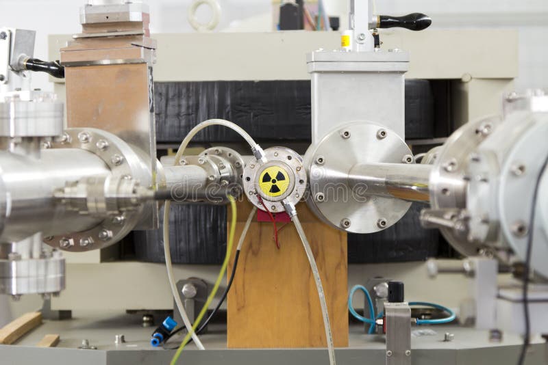 Interior of Nuclear Laboratory-ION Accelerator Stock Photo - Image of ...