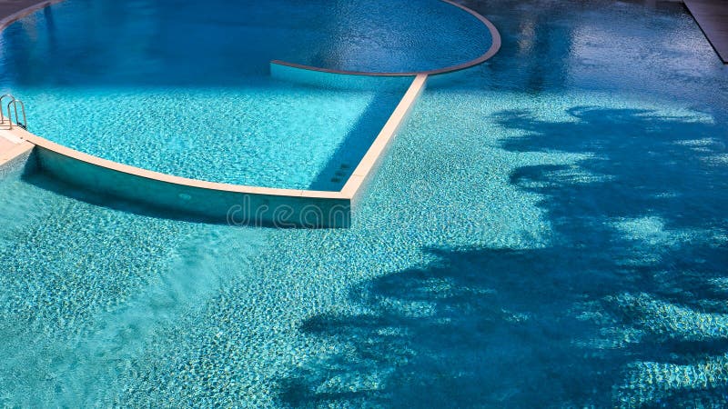Part of a Luxury Swimming Pool Stock Image - Image of outdoor ...