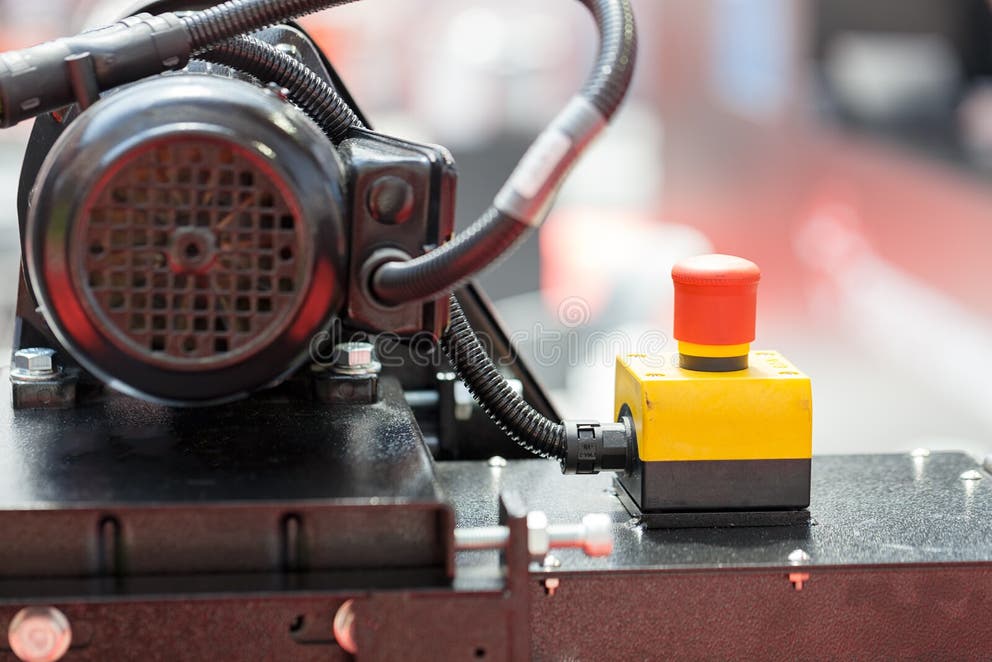 New Metal Processing Machines Stock Photo - Image of technology ...