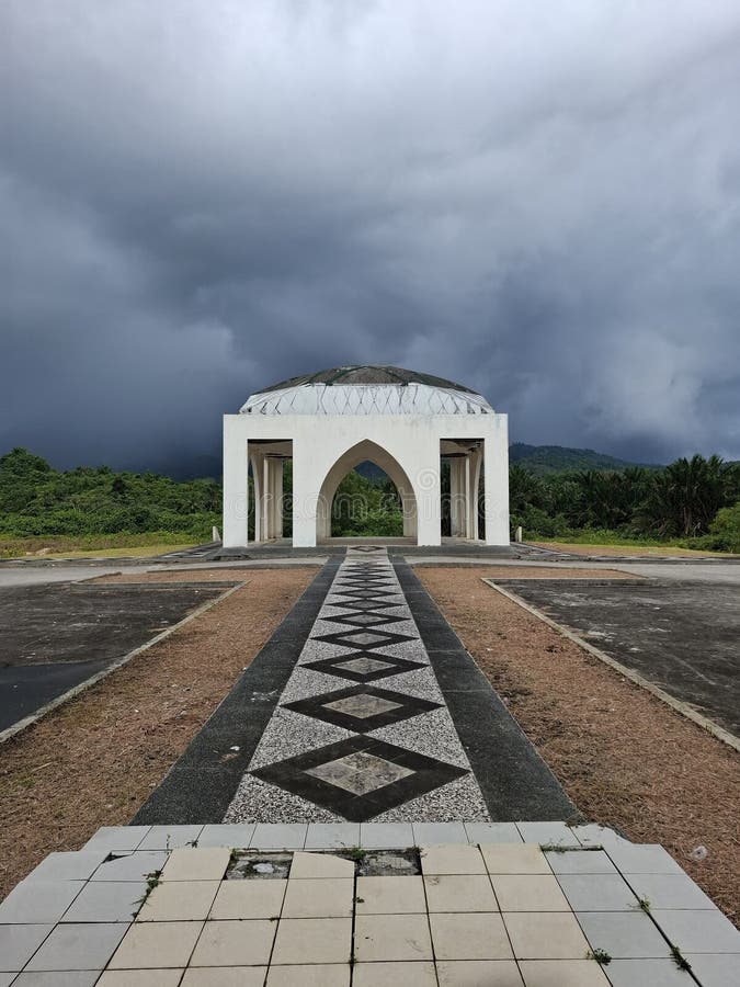 A Part of the Mosque Complex Stock Photo - Image of islands, riau ...