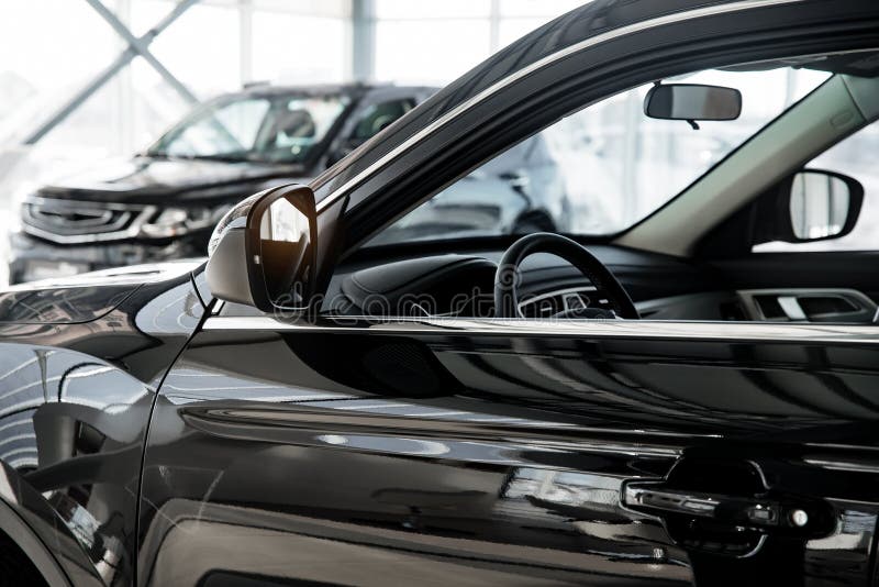 Part of a New Car with a Shallow Depth of Field Stock Image - Image of ...