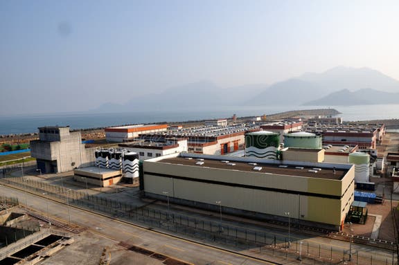 Part of Nuclear Electric Power Plant Stock Photo - Image of electric ...