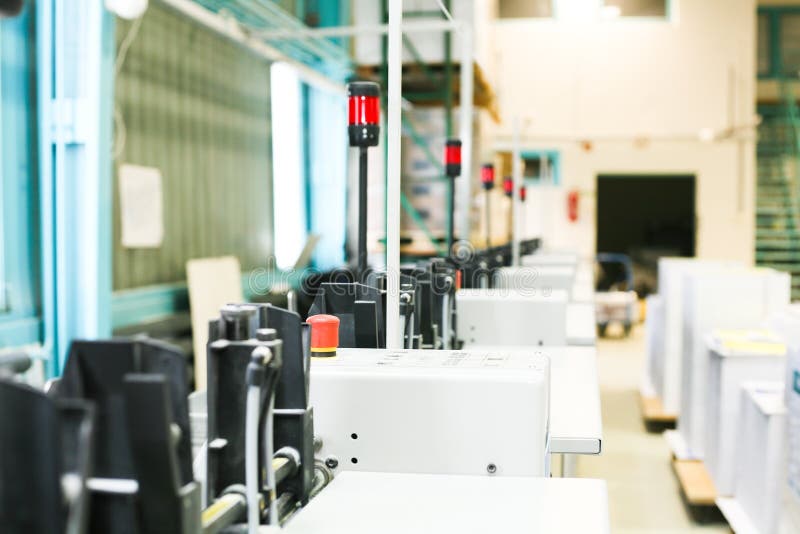 Part Of Offset Printing Machine Picture. Image: 8889571