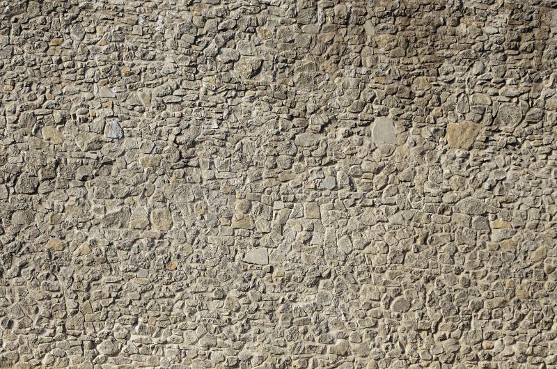 Part of an Old Castle Texture of a Stone Wall for Background Stock ...