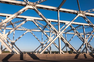 Part of an Old Dutch Truss Bridge Stock Photo - Image of historic ...