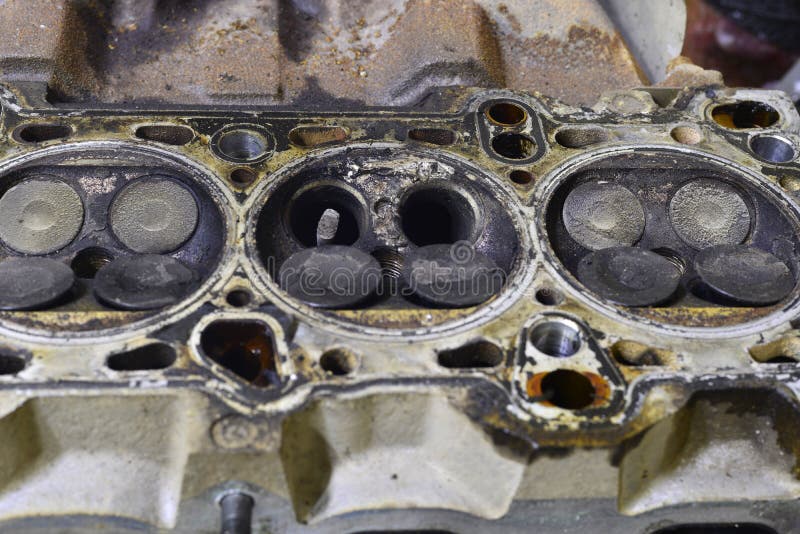 Part of the old engine stock photo. Image of mechanic - 86194408