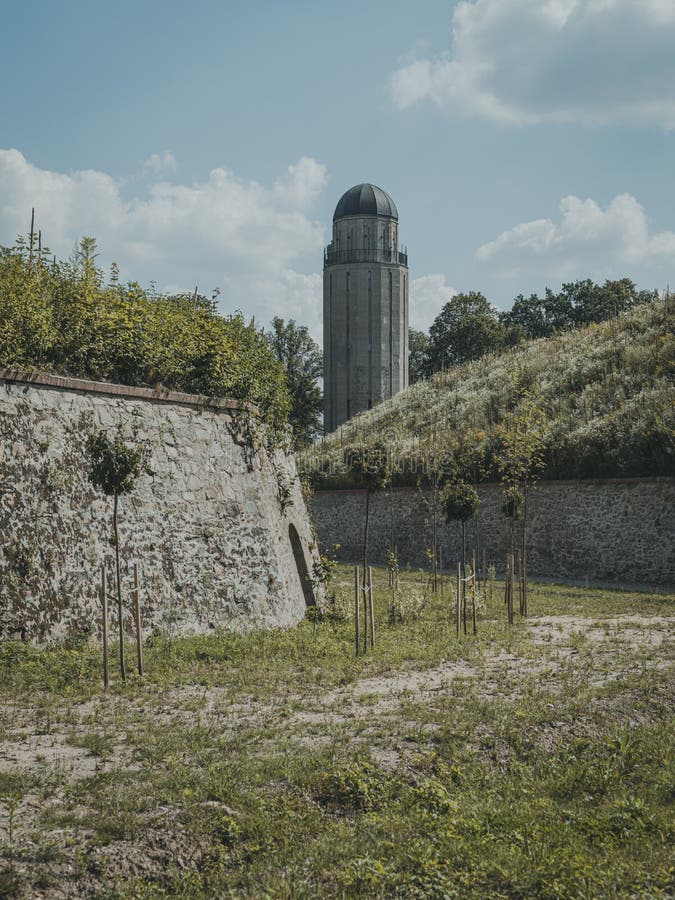 Part of the Old Military Fortification Stock Image - Image of ...