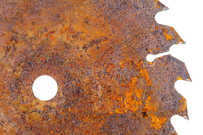 Old Rusty Circular Saw Blade Stock Image - Image of disc, iron: 43638523