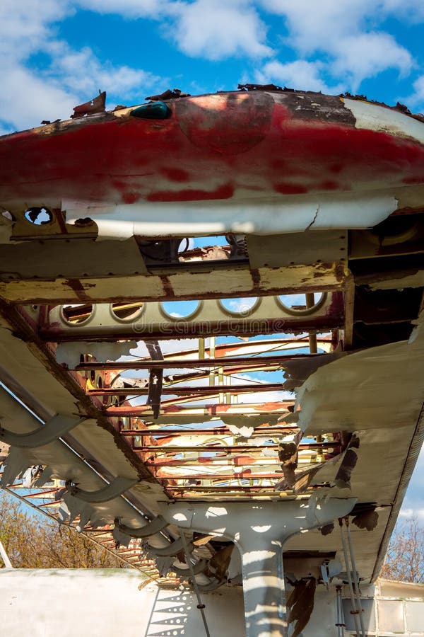 279 Old Rusty Airplane Wreck Stock Photos - Free & Royalty-Free Stock ...