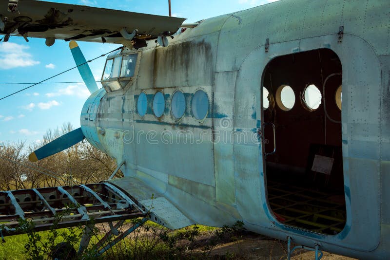 279 Old Rusty Airplane Wreck Stock Photos - Free & Royalty-Free Stock ...