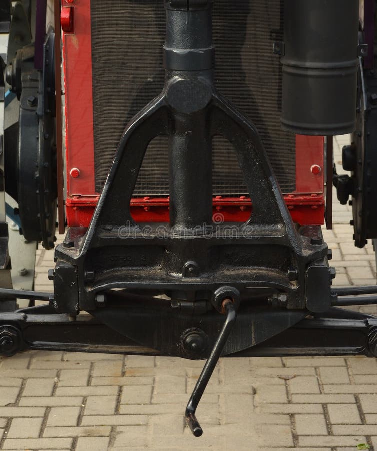Part of an old tractor stock image. Image of agrimotor - 106316391