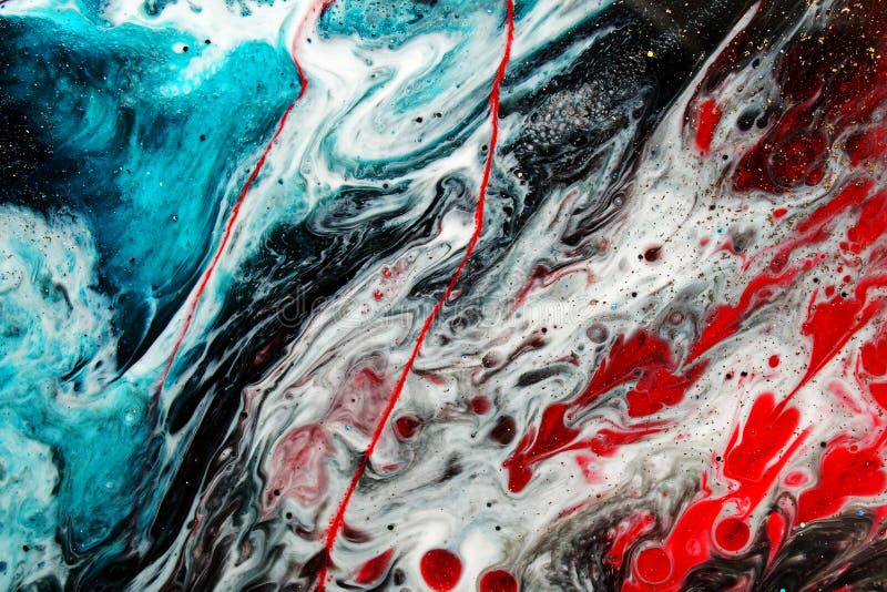 Part of Original Epoxy Resin Art Stock Image - Image of resin ...