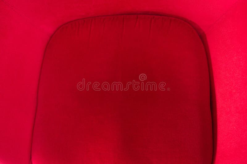 Part of Red Chair, Top View Stock Photo - Image of work, color: 230987262