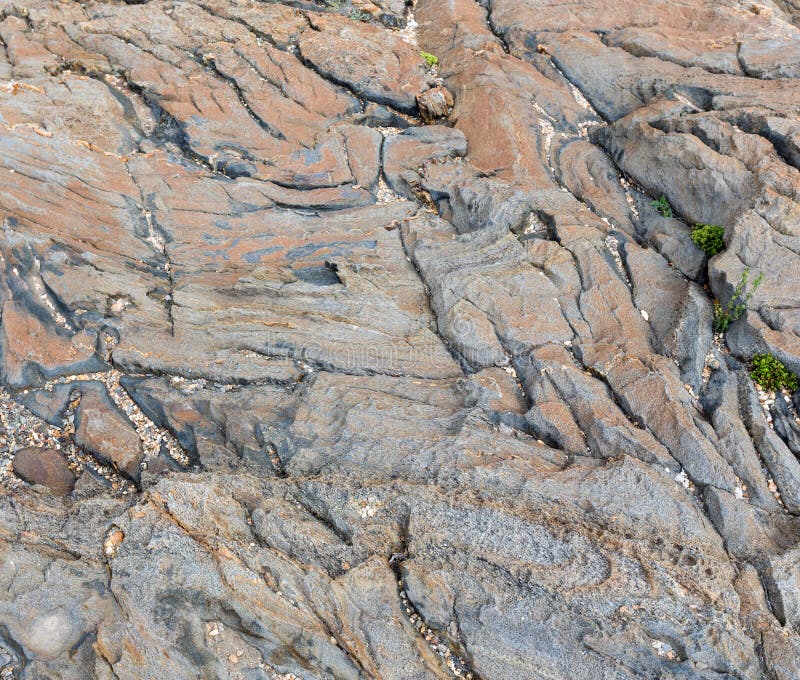 Part of rock close up. stock image. Image of schistose - 73207765