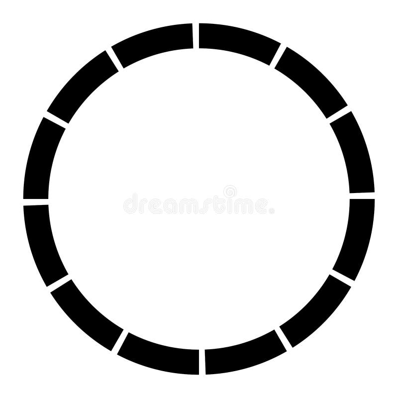 12 Segment Circle Stock Illustrations – 151 12 Segment Circle Stock ...