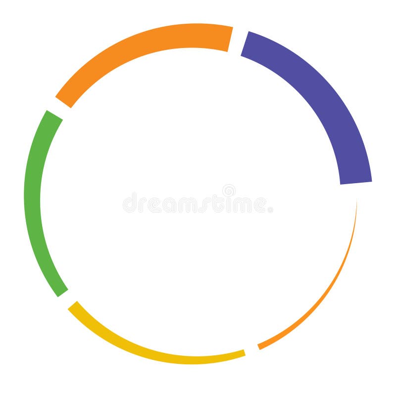 5 Section Circle Stock Illustrations – 647 5 Section Circle Stock ...
