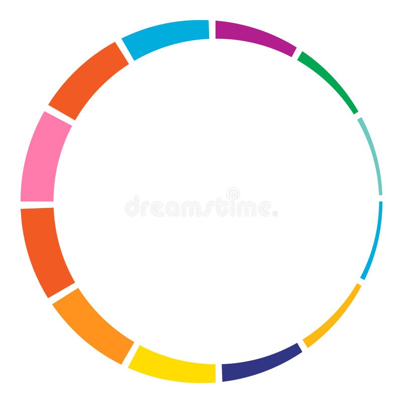 12 Segment Circle Stock Illustrations – 58 12 Segment Circle Stock ...