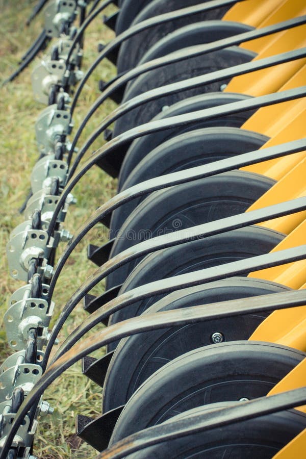 Part of Seeder Machine Using in Agriculture, Technology Concept Stock ...