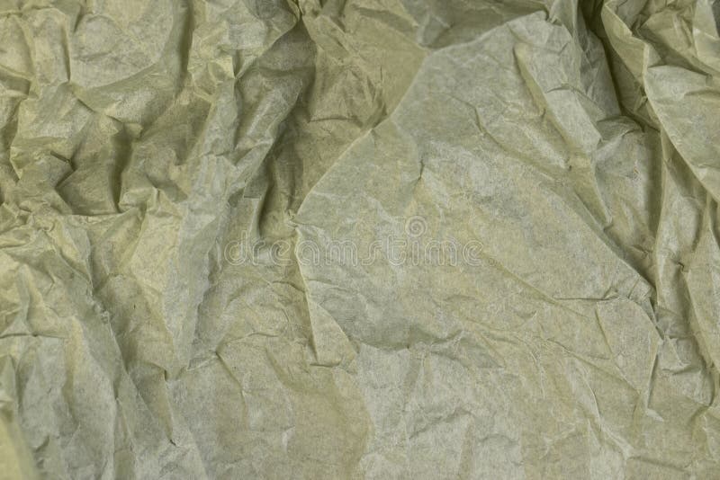 Part of a Sheet of Paper Crumpled after Use Stock Image - Image of ...