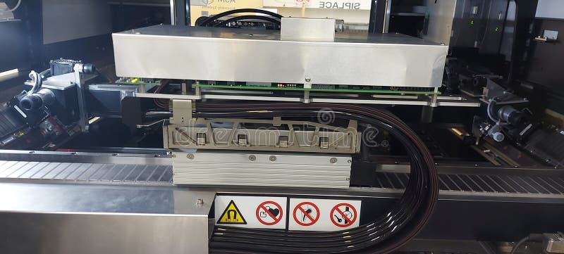 Part of the Siemens Assembly Line Stock Image - Image of iron ...