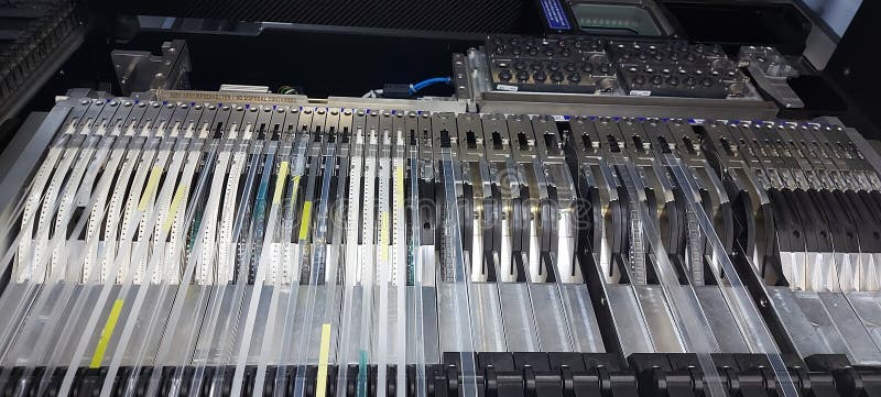 Part of the Siemens Assembly Line Stock Photo - Image of siemens, iron ...