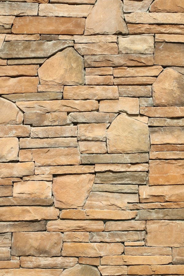 Part of a Stone Wall, for Background or Texture. Stock Image - Image of ...