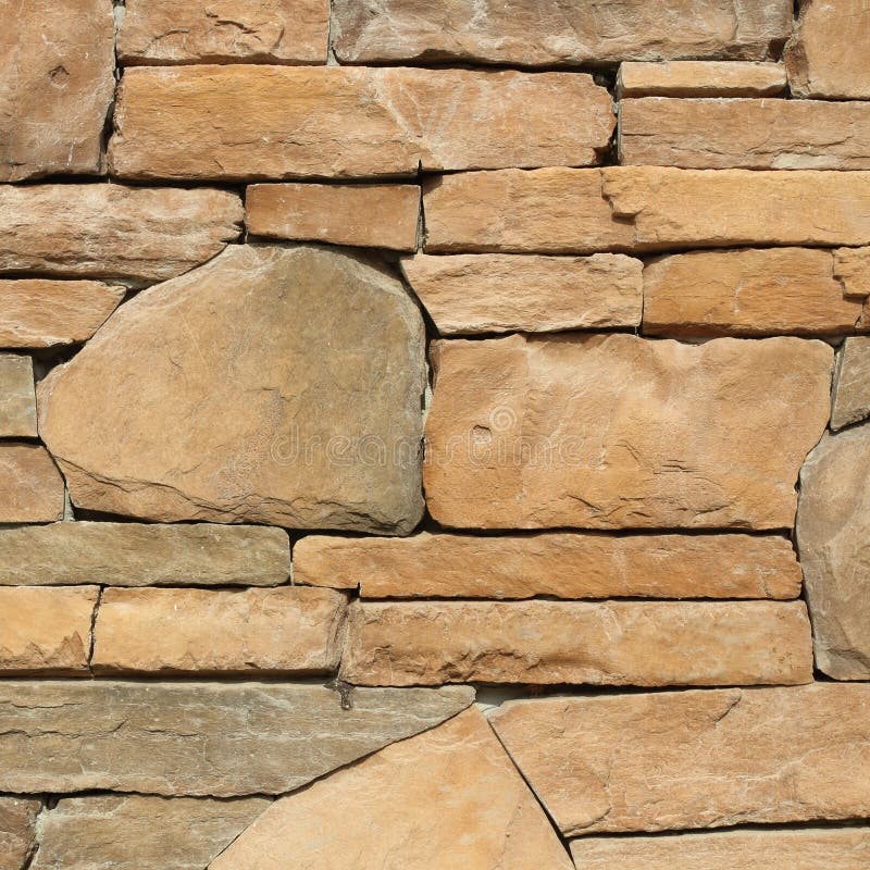 Part of a Stone Wall, for Background or Texture. Stock Image - Image of ...