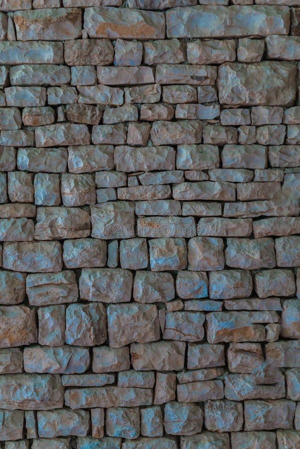 Part of a Stone Wall, for Background or Texture.Albania, September2018 ...