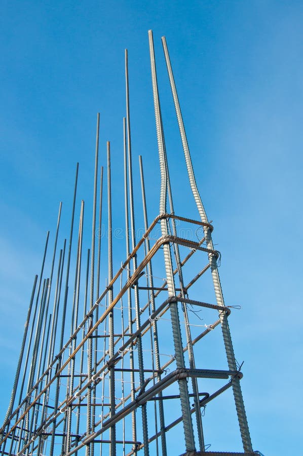 Part of the Structural Element of the Reinforcement. Stock Photo ...